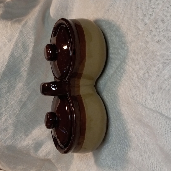 Dining | Vintage Stoneware Ceramic Crock Serving Set | Poshmark